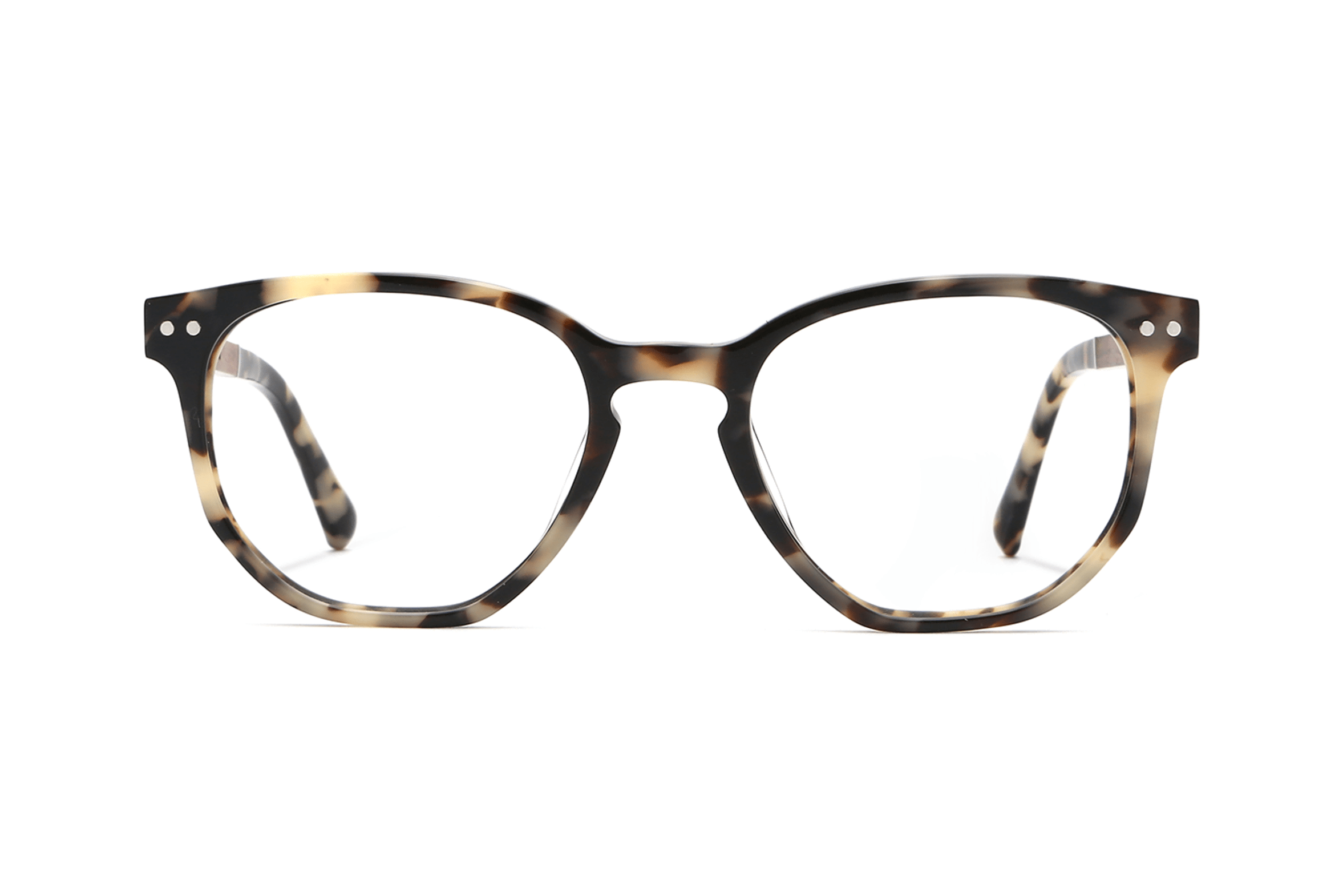 Faith Ivory Eyeglasses | Ivory Tortoise Geometric Glasses | Kraywoods