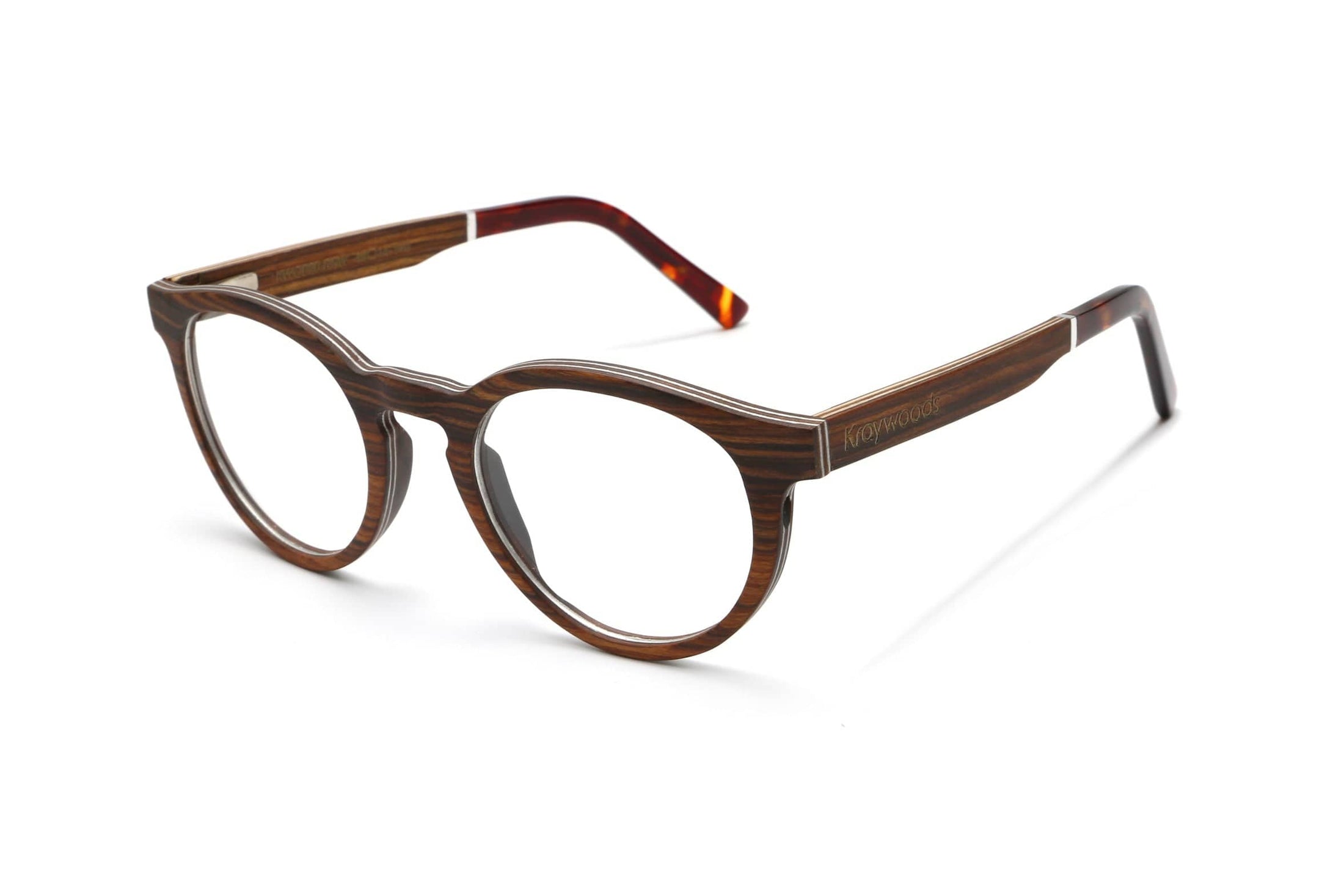 Premium Wooden Glasses Frames: Rx Wood Eyeglasses | Kraywoods