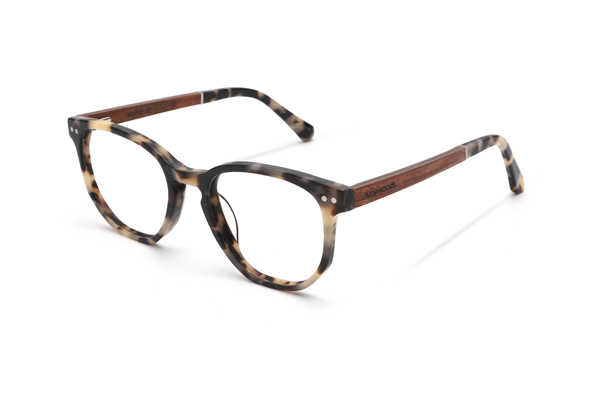 Faith Ivory Eyeglasses | Ivory Tortoise Geometric Glasses | Kraywoods