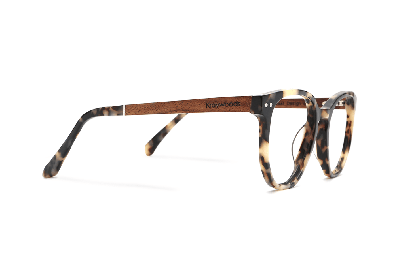 Faith Ivory Eyeglasses | Ivory Tortoise Geometric Glasses | Kraywoods