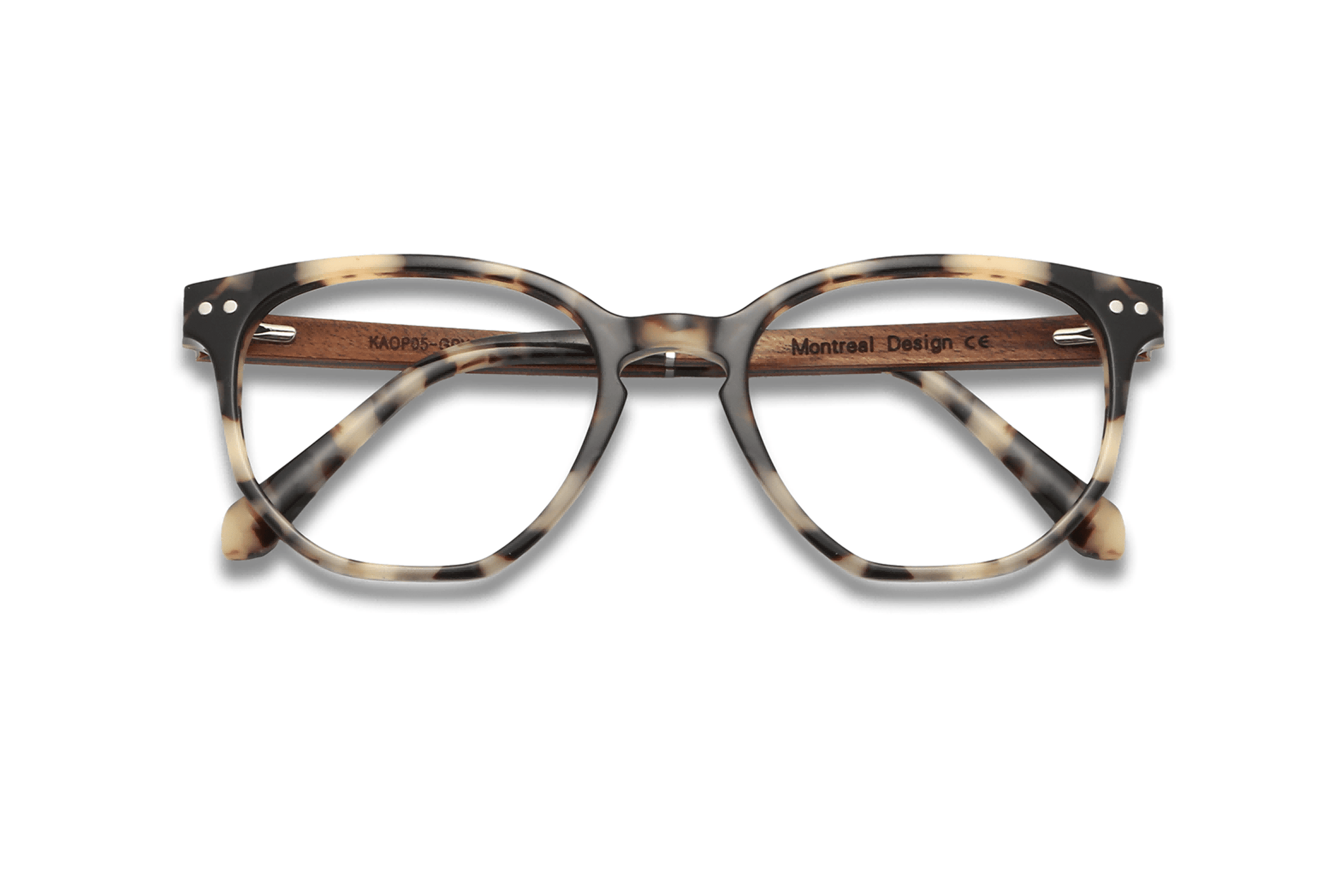 Faith Ivory Eyeglasses | Ivory Tortoise Geometric Glasses | Kraywoods