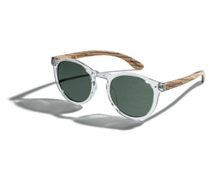 Groove Sunglasses | Round Clear Frame Reflective Sunglasses | Kraywoods